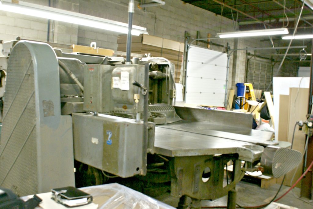 Used Harris Seybold 65 Paper Cutter Mechanical Shear used-harris-seybold-65-paper-cutter-mechanical-shear