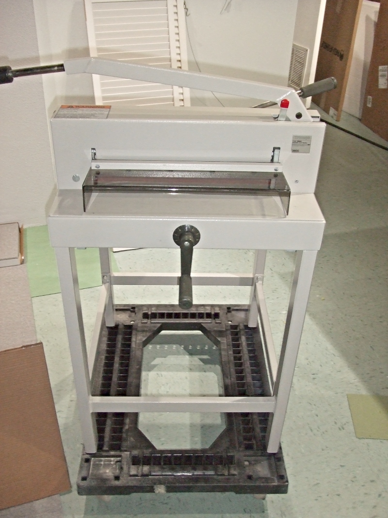 Ideal Werk 3905 Paper Shear / Cutter, Bindery Equipment Machinery