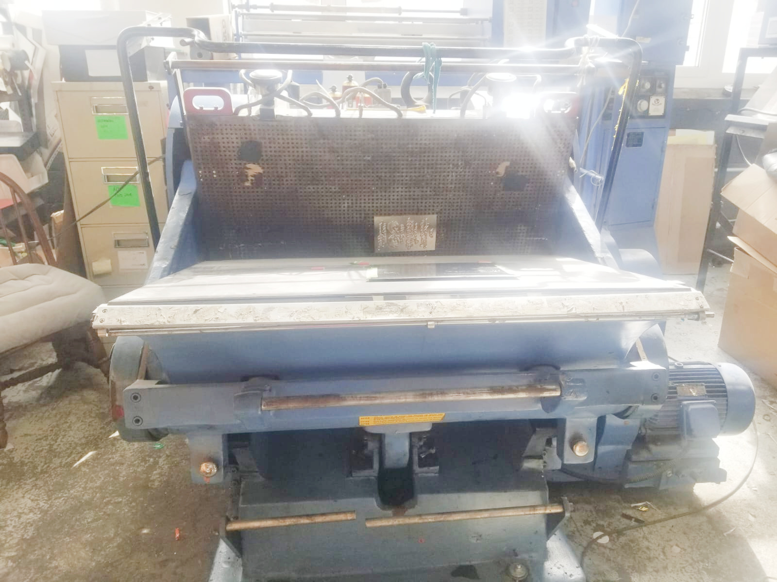 Thomson Value Line Heated Clamshell 28 X 41 Die Cutter used Item Thomson Value Line Heated Clamshell 28 X 41 Die Cutter used Item