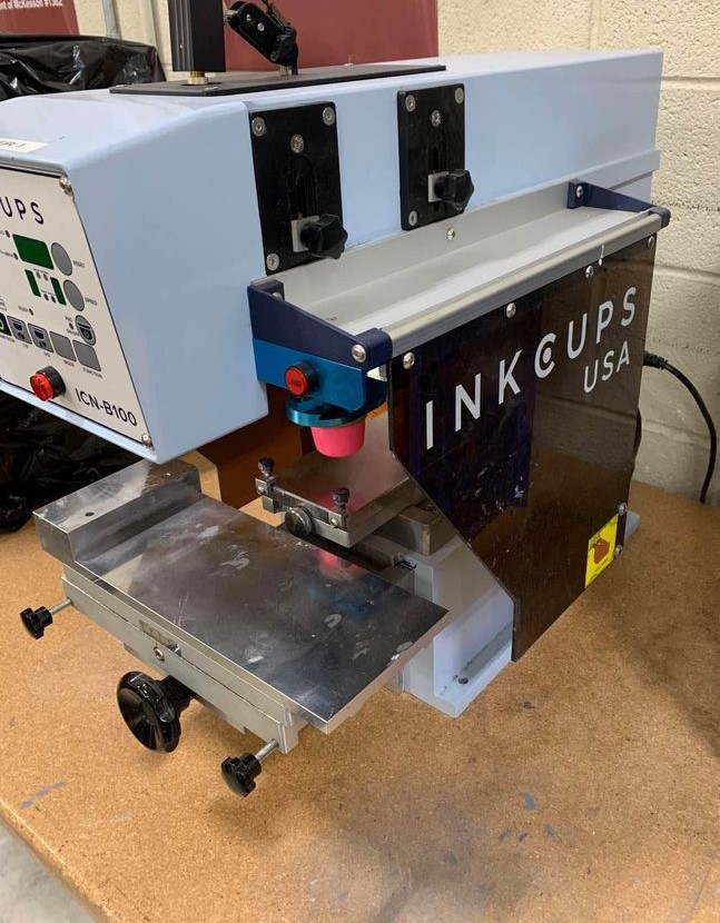 Equipment Lot: INKCUPS ICN-B100 One Color 90mm Pad Printer