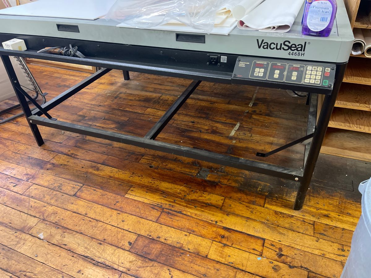 Used VacuSeal 4468H Vacuum Heat Press w/ Stand for Sale