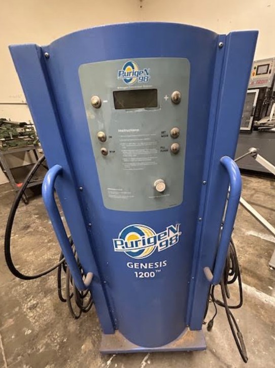 Used Purigen 98 Genesis 1200 Nitrogen Generator for Sale