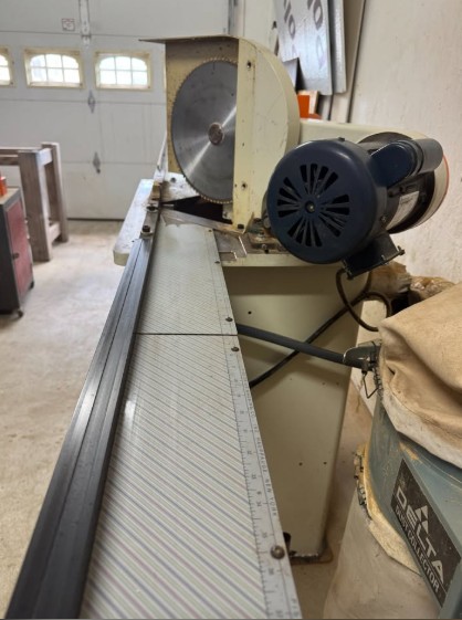 Used Pistorius EMN-12 Double Miter Saw for Sale