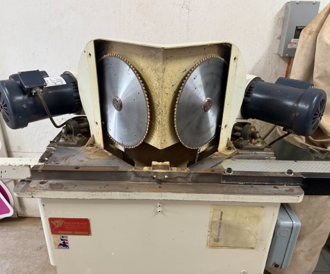 Used Pistorius EMN-12 Double Miter Saw for Sale